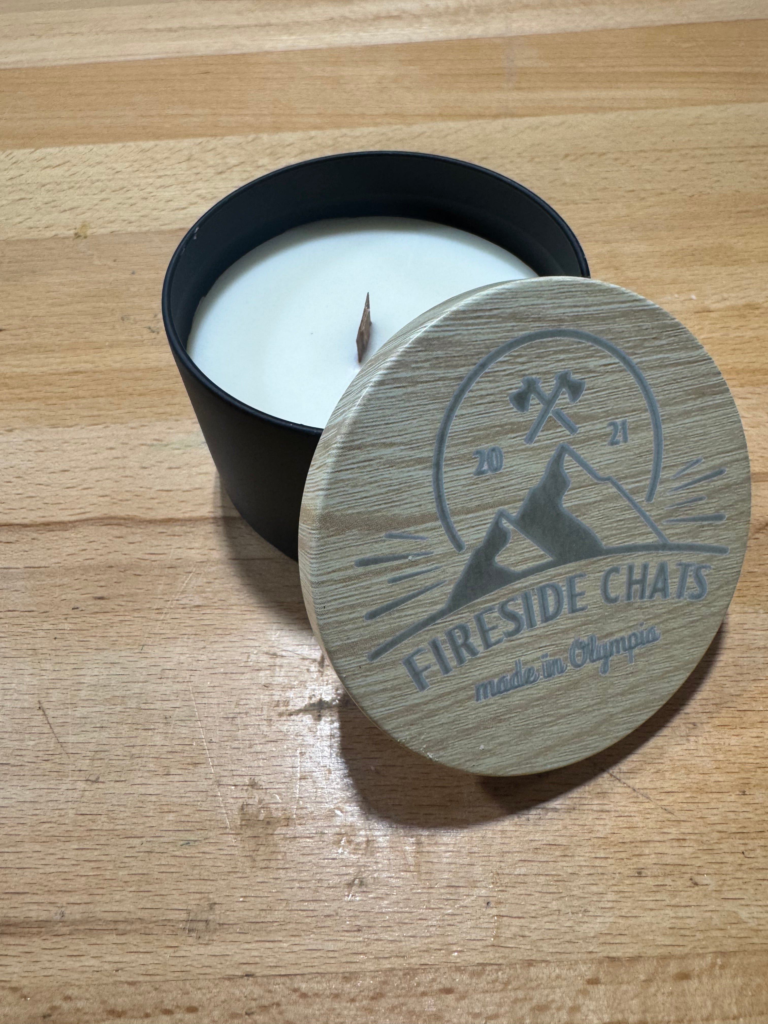 Fireside chats engraved top – camperscoffee